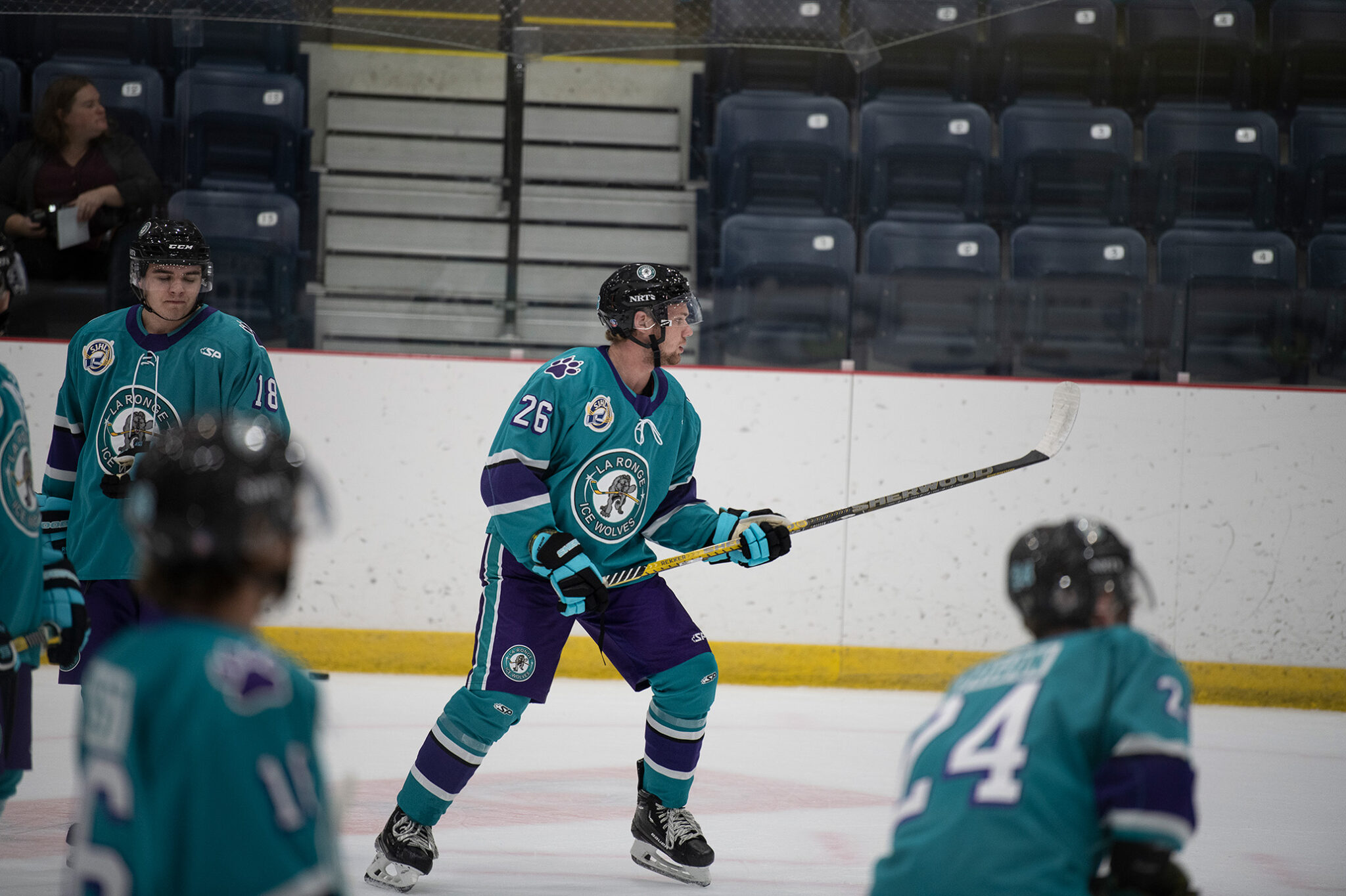 Wright named SJHL Rookie of the Month | La Ronge Ice Wolves